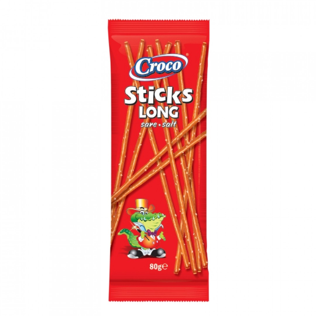 CROCO STICKS LARGOS CON SAL 80 GR